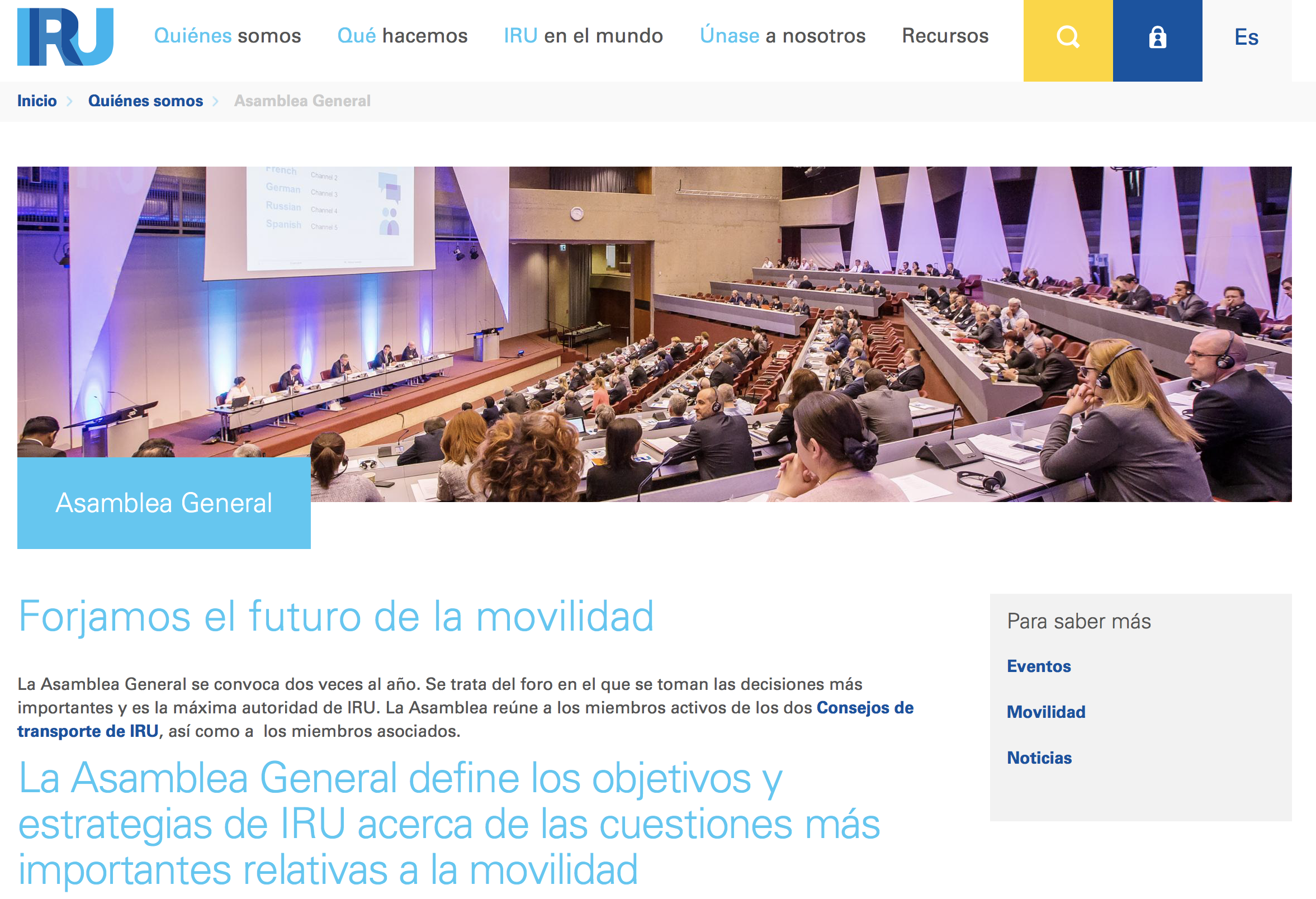 ¿Qué es la IRU para qué sirve? – Software Transporte